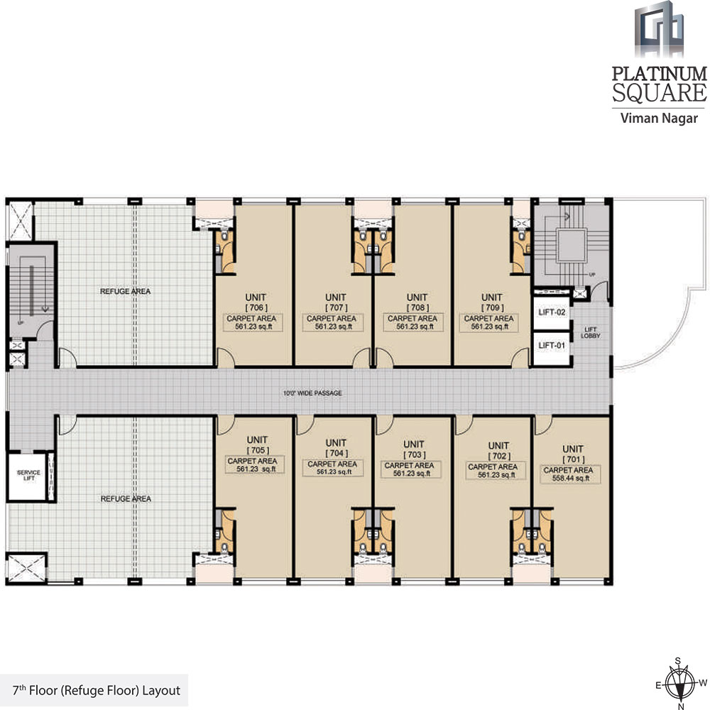 Commercial Office Space In Viman Nagar Pune | Vascon Platinum Square